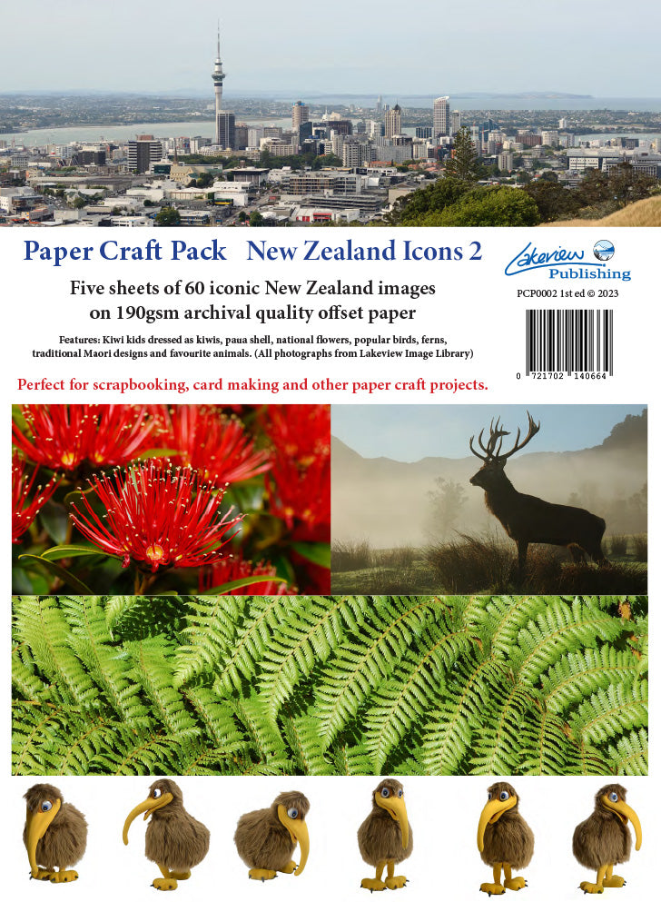 Paper Craft Pack - New Zealand icons – Lakeview Publishing