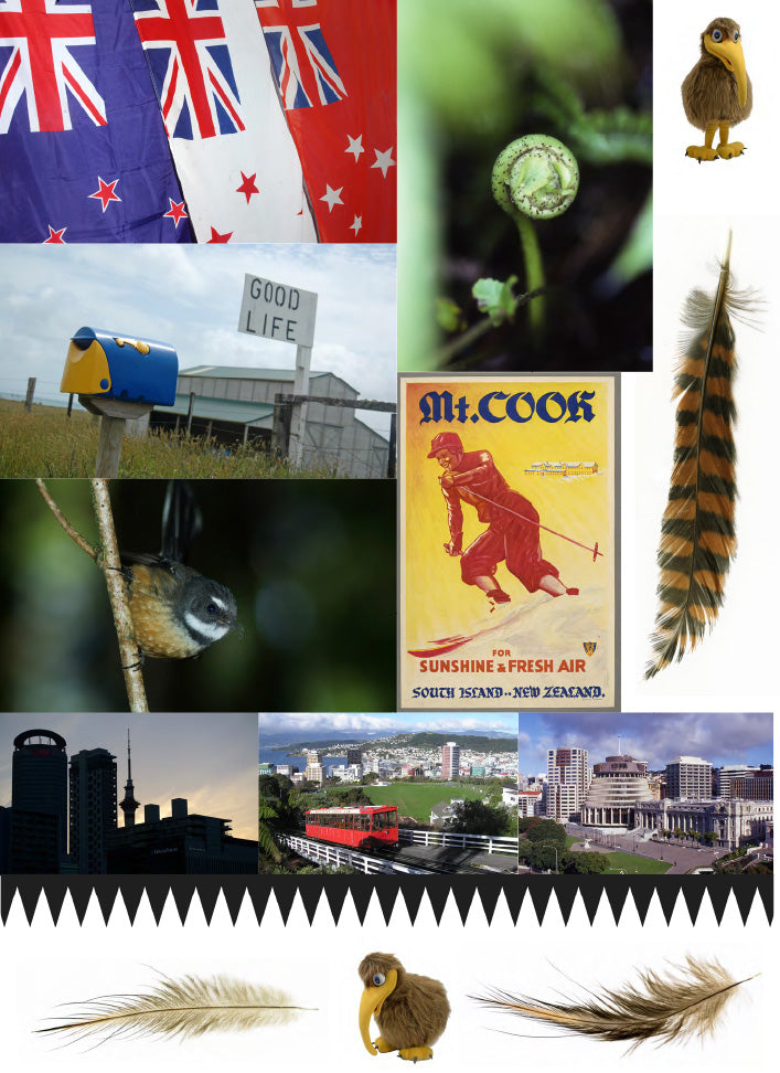 Paper Craft Pack - New Zealand icons – Lakeview Publishing